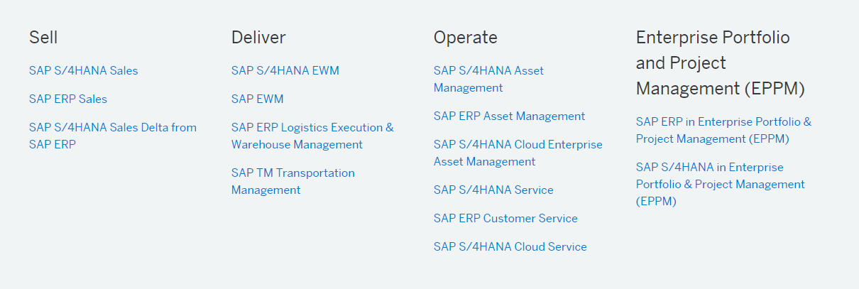Free and paid training courses available for SAP SCM (Supply Chain ...